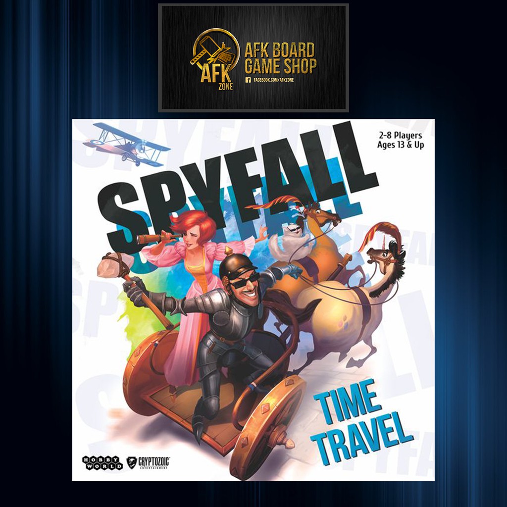 Spyfall Time Travel - Board Game - บอร์ดเกม | Shopee Thailand