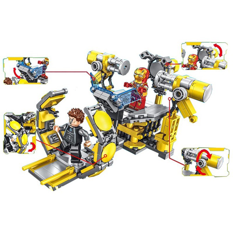 เลโก้ LEGO ใช้งานร่วมกับ Lego Marvel Iron Man Base Minifigure ...