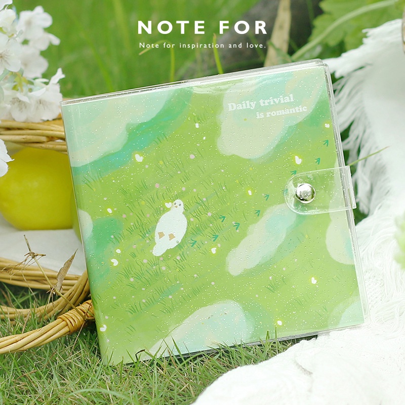 Cute Girl Mini Notebooks Stationery Cartoon Planner Agenda Diary ...