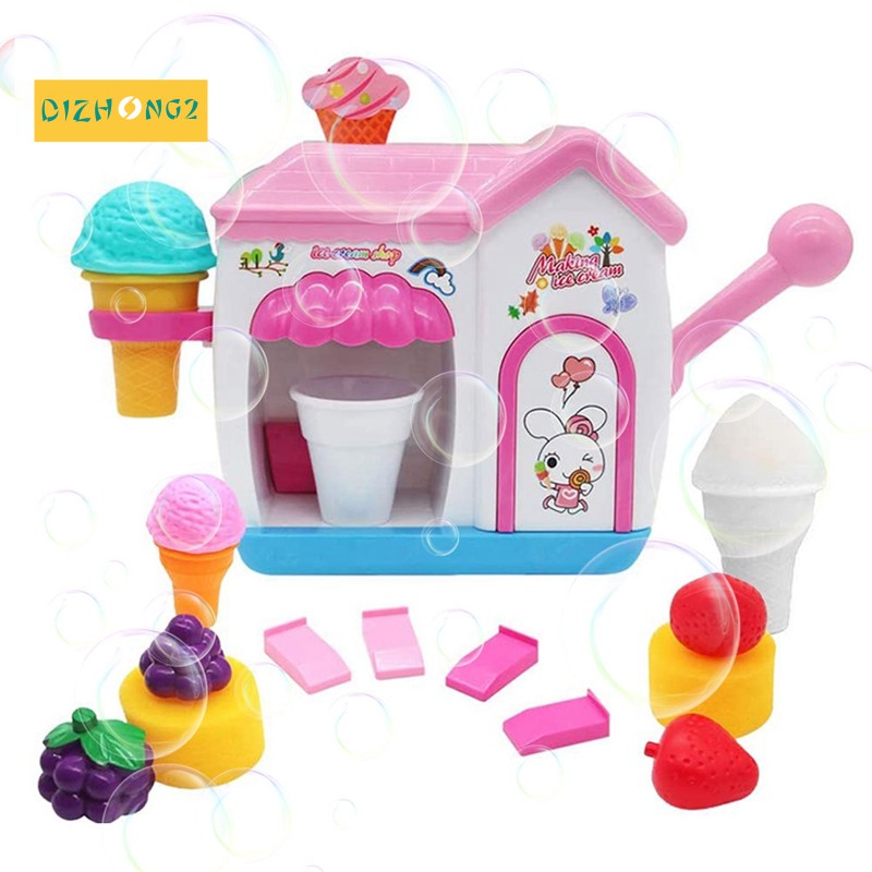 Kids Bathroom Foaming Ice Cream Bubble Machine Bathtub Toy Children ...