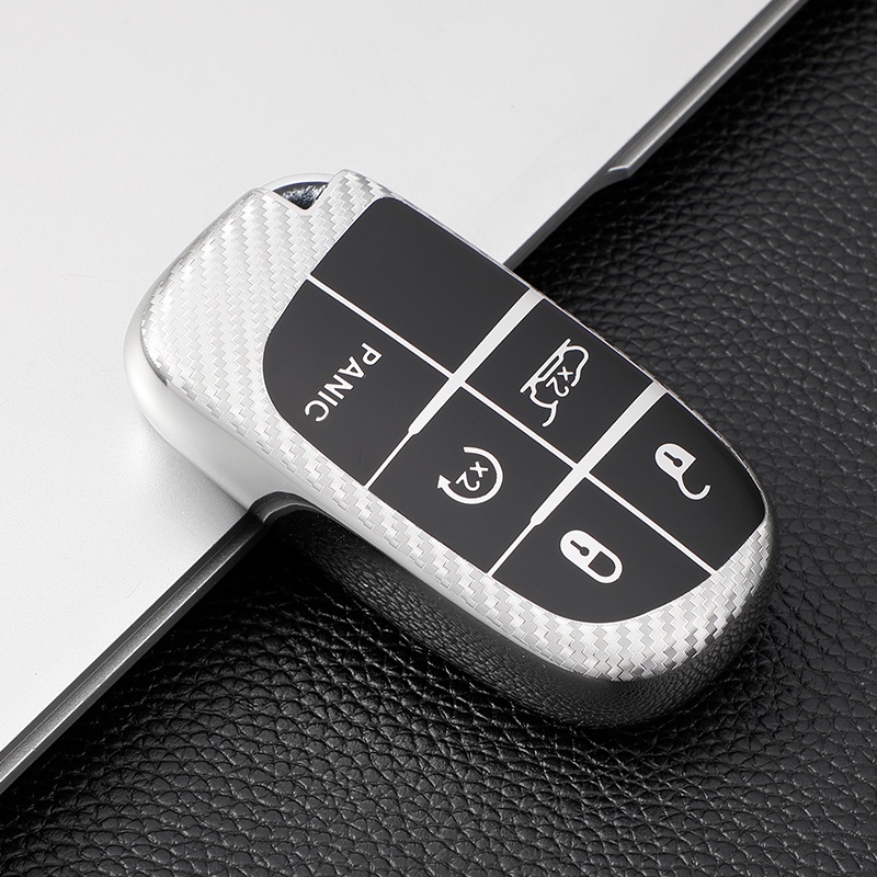 Soft TPU Car Remote Key Case Cover for Jeep Grand Cherokee Chrysler ...
