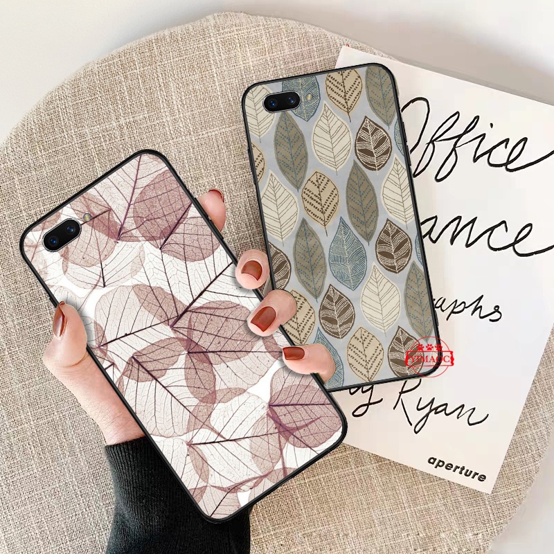 เคสโทรศัพท์มือถือแบบนิ่ม ลายใบไม้ 88U สําหรับ Realme 2 A5 3 Pro 5 5i 5s ...