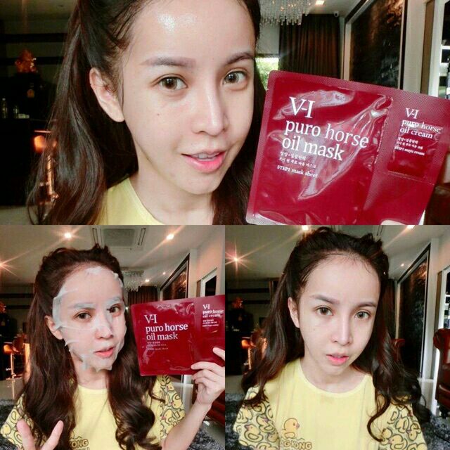 Soul Skin มาส์กน้ำมันม้า V-I Puro Horse oil mask - sutatip25 - ThaiPick