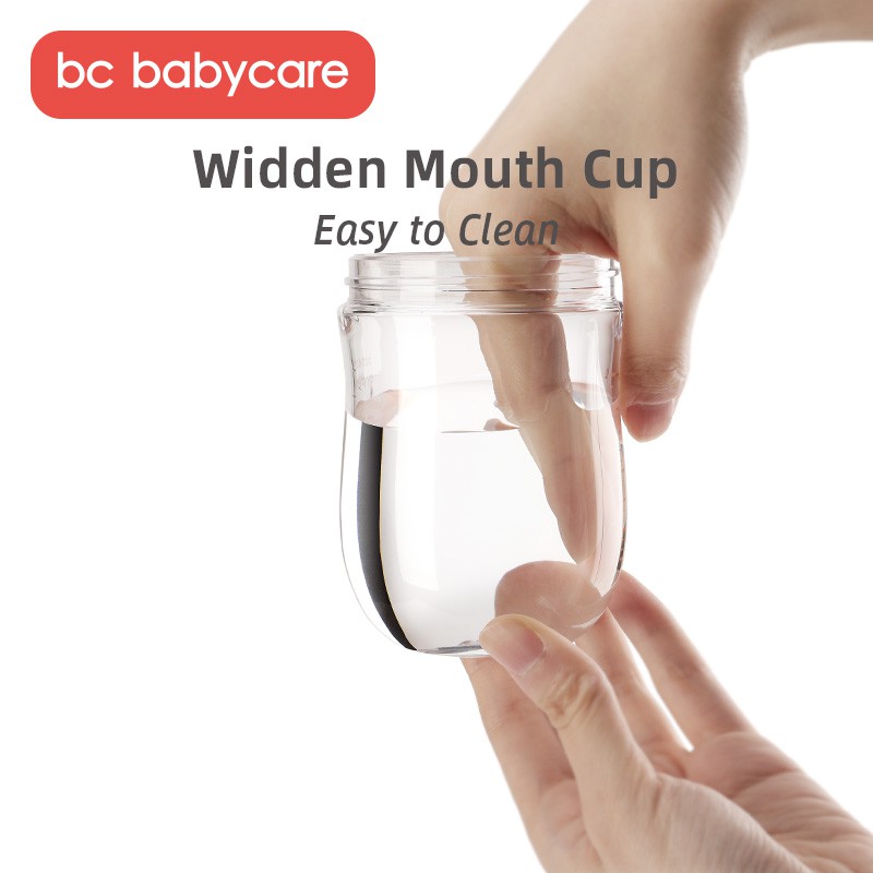 BC babycare 1Pcs 240ml Baby Dual-use Sippy Straw Cups Tritan Training Cup Kids Sports Plastic ...