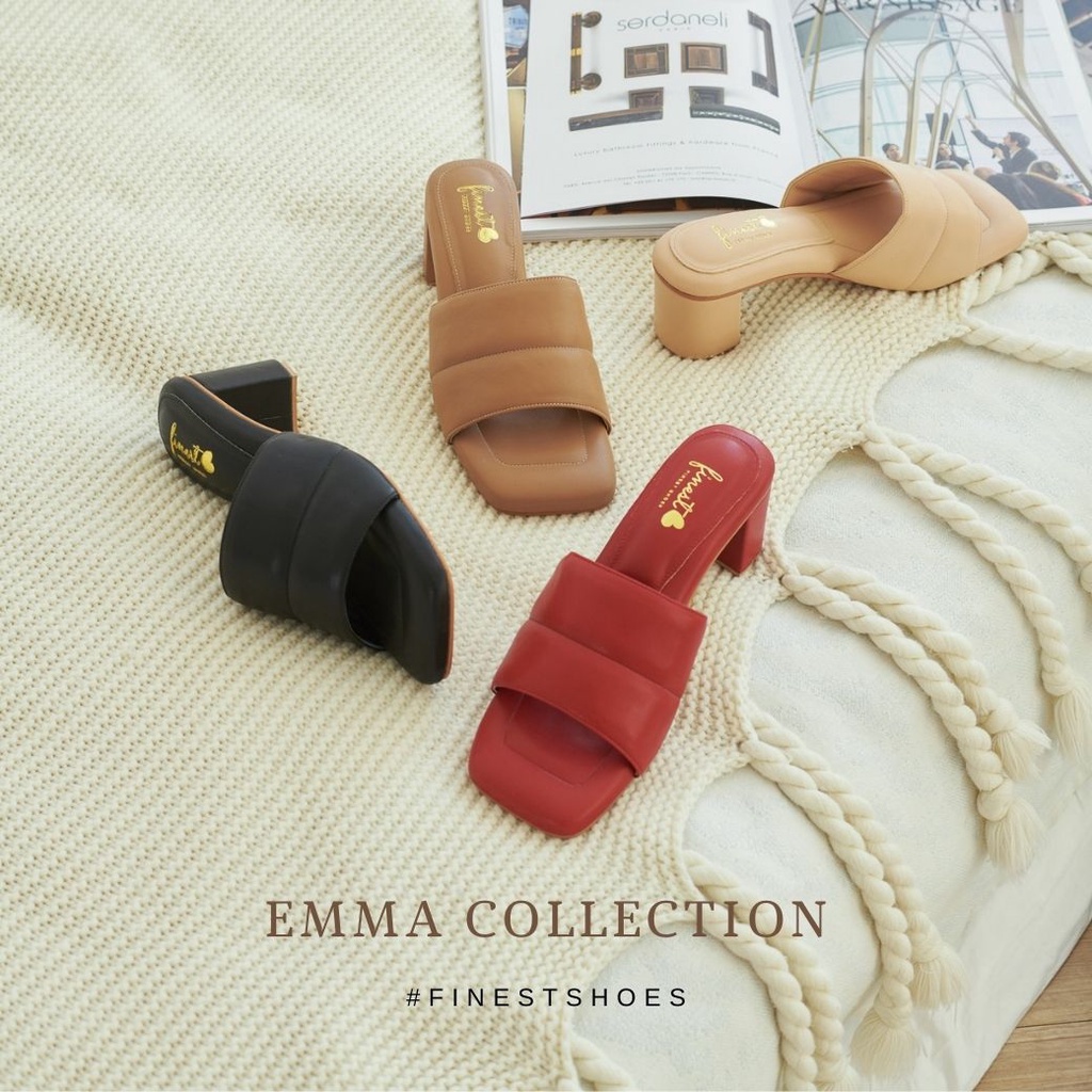 รองเท้า Finest Shoes Emma Soft Heel Sandals - finestshoes.official ...