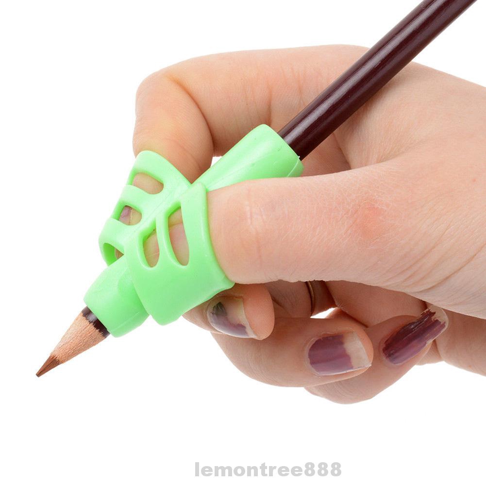 Pencil Holder Posture Correction Ergonomic Grip Non-toxic Silicone Soft ...