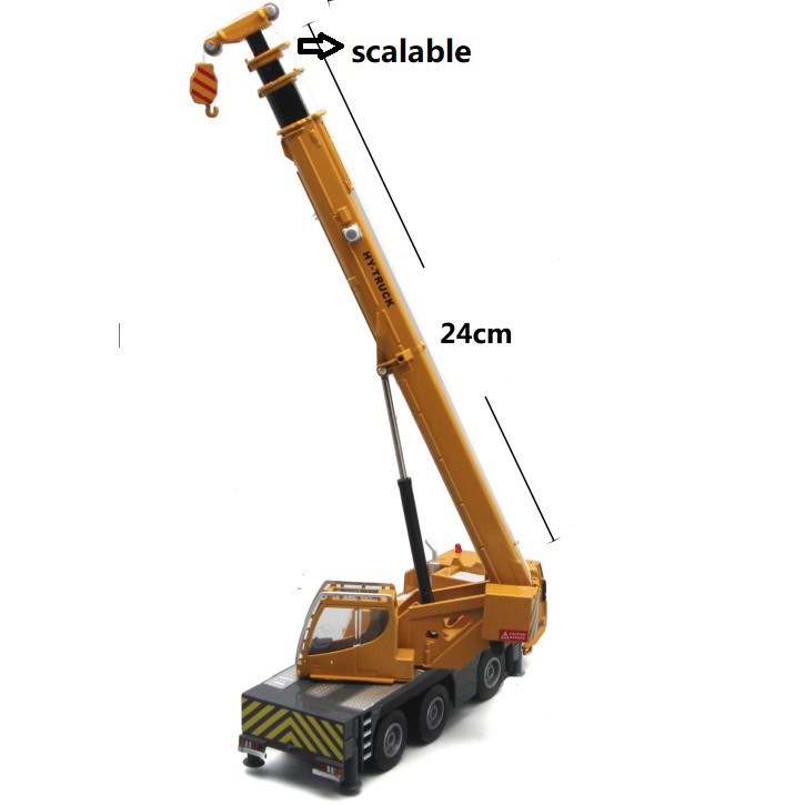 Mini Engineering Vehicle Boom Truck Excavator Bulldozer Crane Truck ...