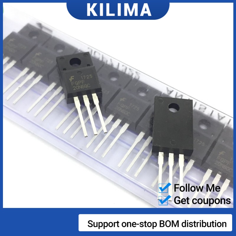 ทรานซิสเตอร์ 20N60 FQPF20N60C TO-220F 600V 20A 2 ชิ้น | Shopee Thailand