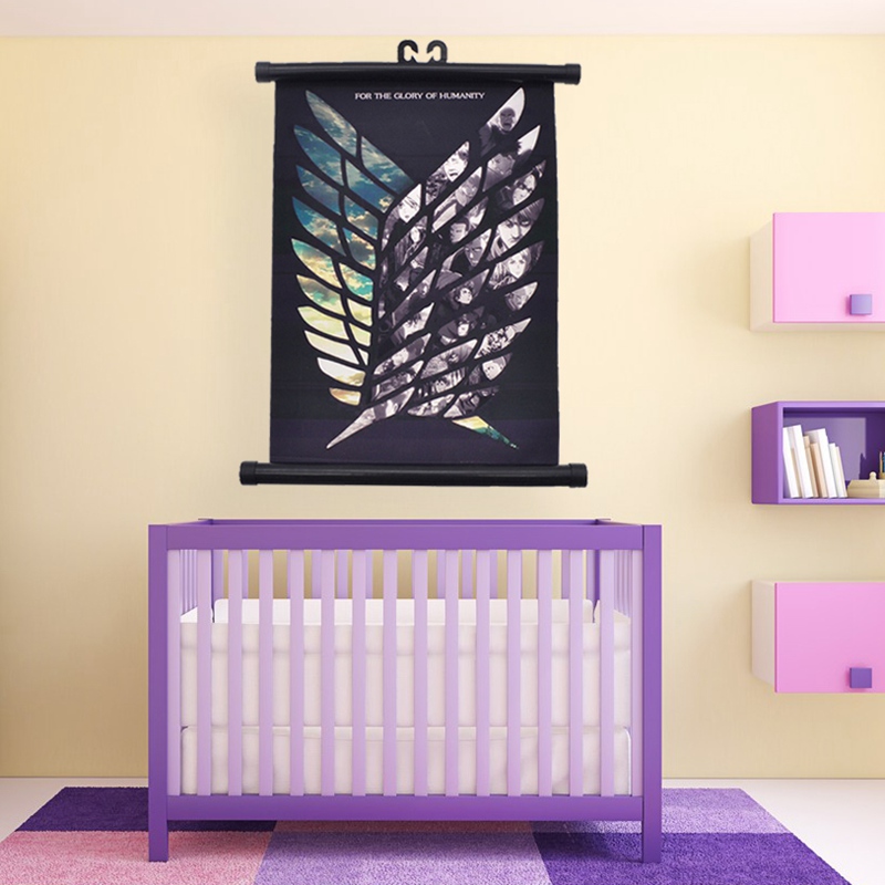 Anime Attack on Titan Peripheral Anime Paintings Anime Peripheral ...