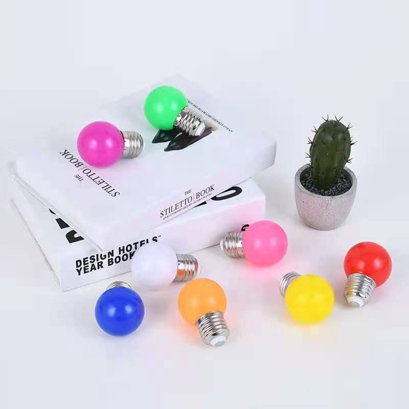 ST หลอดไฟปิงปอง LED 3W E27 หลอดปิงปอง ราคาพิเศษ (เป็น PVC ตกไม่แตก) ขั้วมาตรฐาน E27 หลอดไฟอีเวนท ...