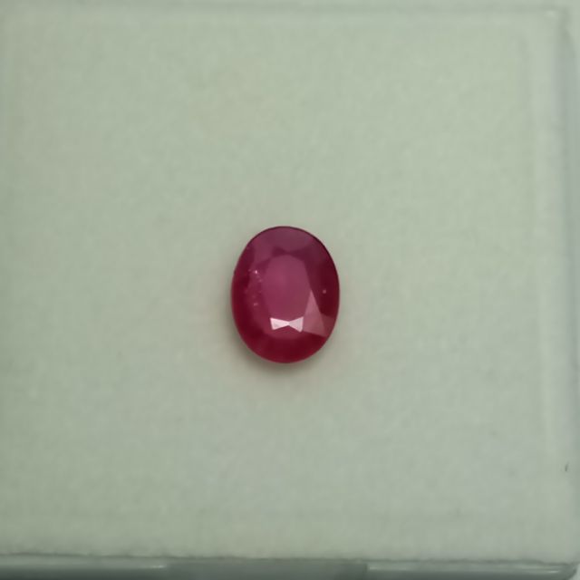 ทับทิม Ruby Oval.Cut. - onesatang - ThaiPick