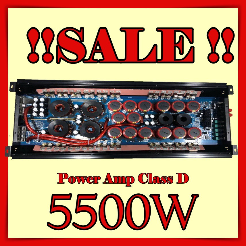 เพาเวอร์แอมป์ class d 6000w เพาเวอร์แอมป์รถยนต์ คลาสดี รุ่นใหญ่ขับซับ 15 นิ้ว สบายๆ - kkcarsound ...