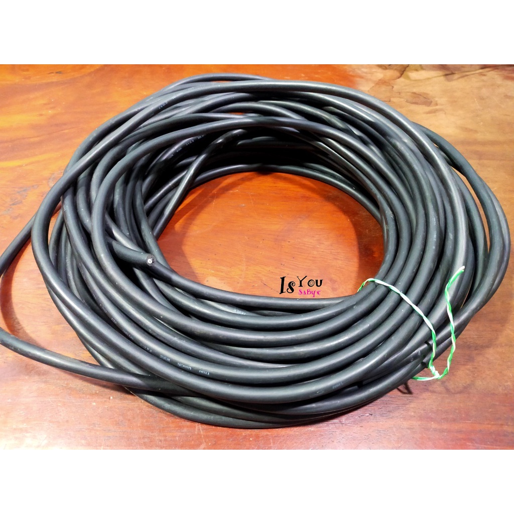 สายไฟ THAI UNION WIRE สายVCT ขายแบ่งเมตร ขนาด 2x1 Sqmm รองรับกระแสไฟฟ้า ...