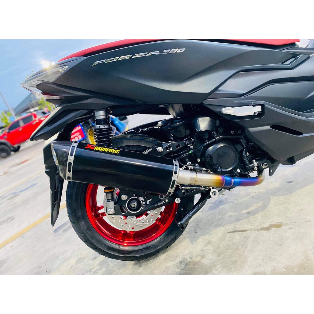 ท่ออาคา ท่อPR2 สำหรับ Forza350 ท่อforza350 ท่อฟอร์ซ่า - gforceracing ...