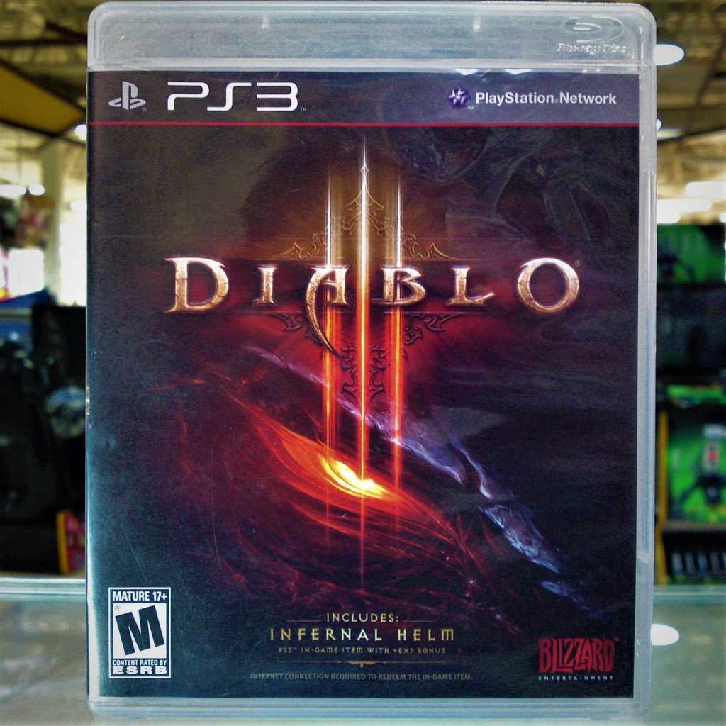 (Z1,EN) มือ2 Diablo III แผ่นเกม PS3 แผ่นPS3 มือสอง Diablo 3 | Shopee Thailand