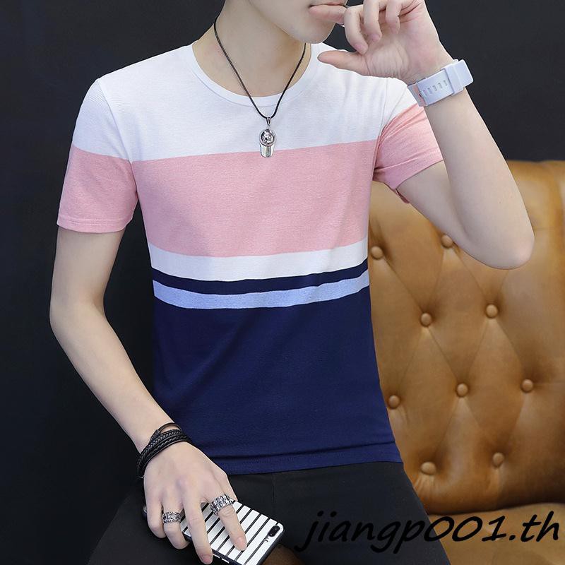 【Top of the pops】Men's short-sleeved t-shirt round neck short-sleeved ...