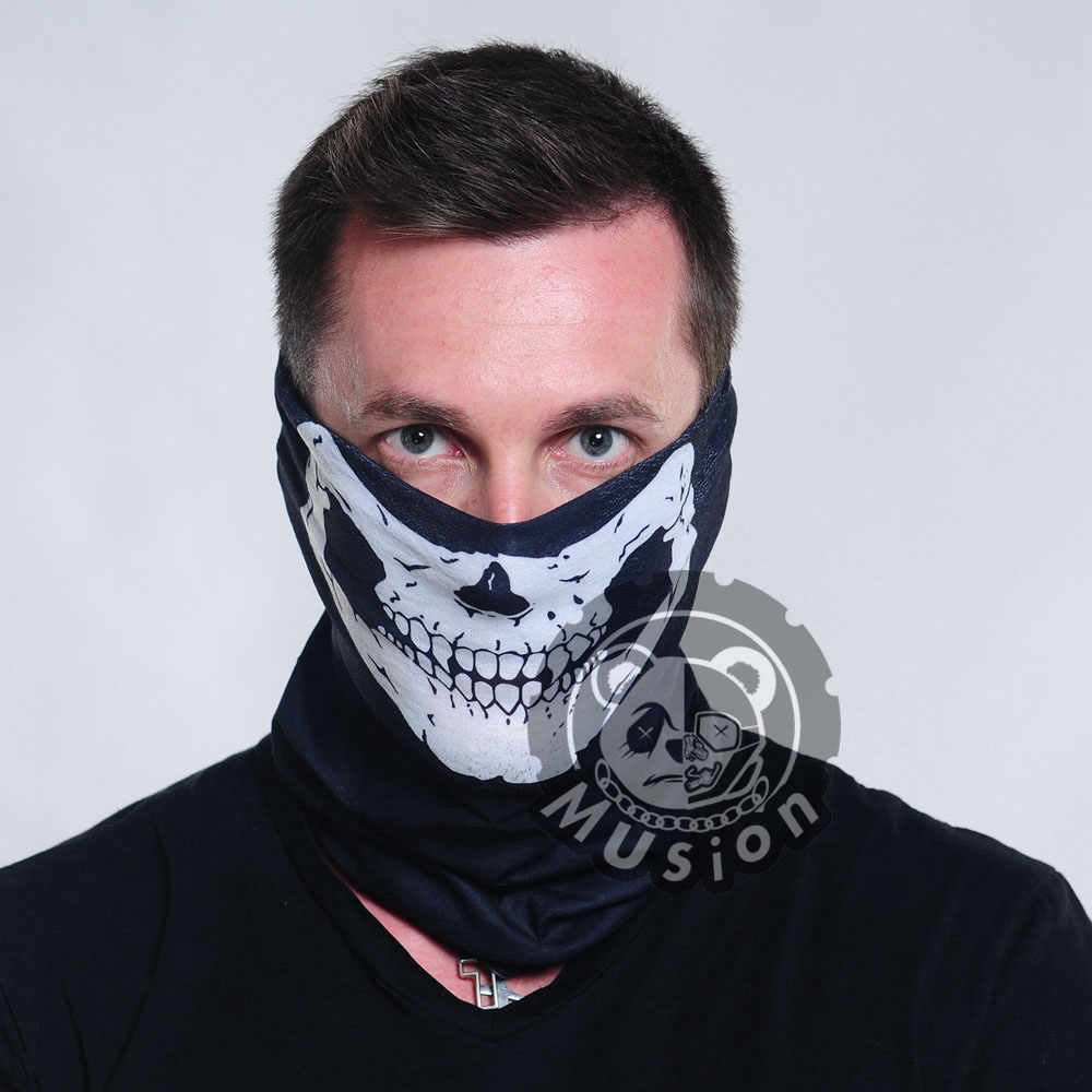 Smiling Skull ผ้าบัฟ ผ้าบัพ ผ้าBuff อเนกประสงค์ ผ้าคลุมหน้า เนื้อนิ่ม ...