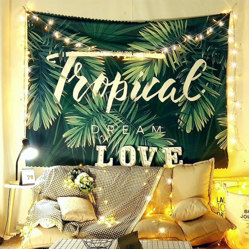 Wall cloth background wall hanging cloth ins background cloth นอร์ดิก ...