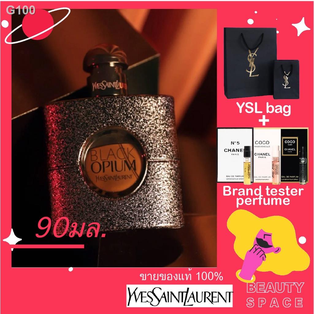 ♀♘พร้อมส่ง---แท้100% ????????????YSL Yves Saint Laurent Black Opium Eau de Parfum 90ml ...