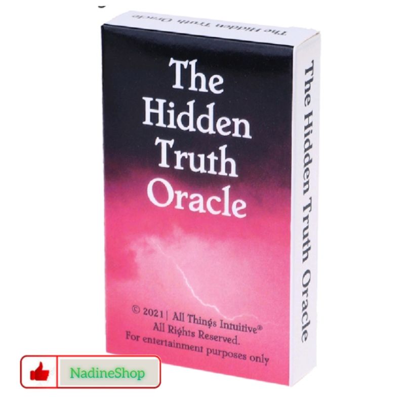 The Hidden Truth Oracle Cards Tarot Card พร้อมส่งจากไทย แถมถุงใส่ไพ่ ...