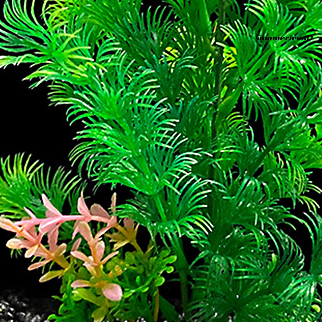 【Ready Stock】Artificial Water Weeds High Simulation Landscaping Eco ...