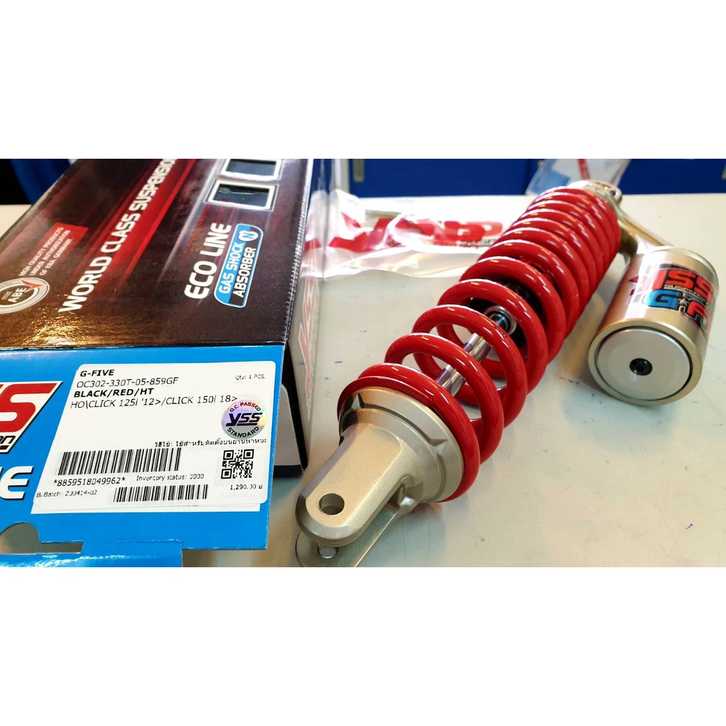 โช้ค Yss Honda Click 125 150 G Five จีไฟว์ แก๊สแท้ ปี 2020 ...