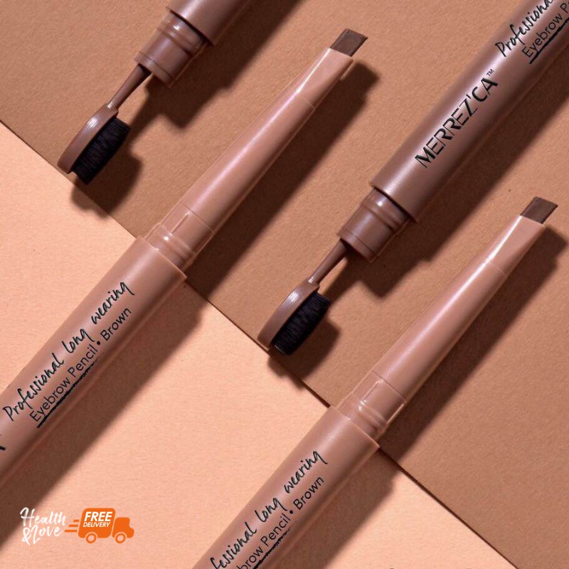 (ของแท้พร้อมส่ง) MERREZCA PROFESSIONAL LONG WEARING EYEBROW PENCIL 0.3 ...