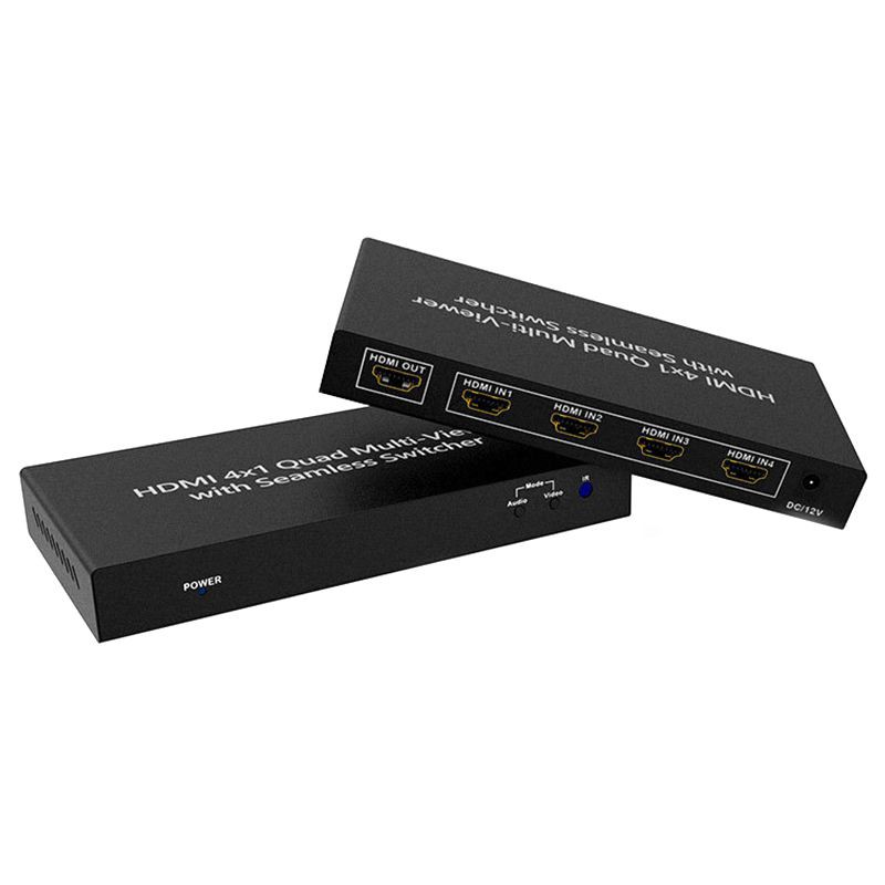 Hdmi 4 Input 1 Output 1080P 60Hz Quad Multi-Viewer With Seamless Switc ...