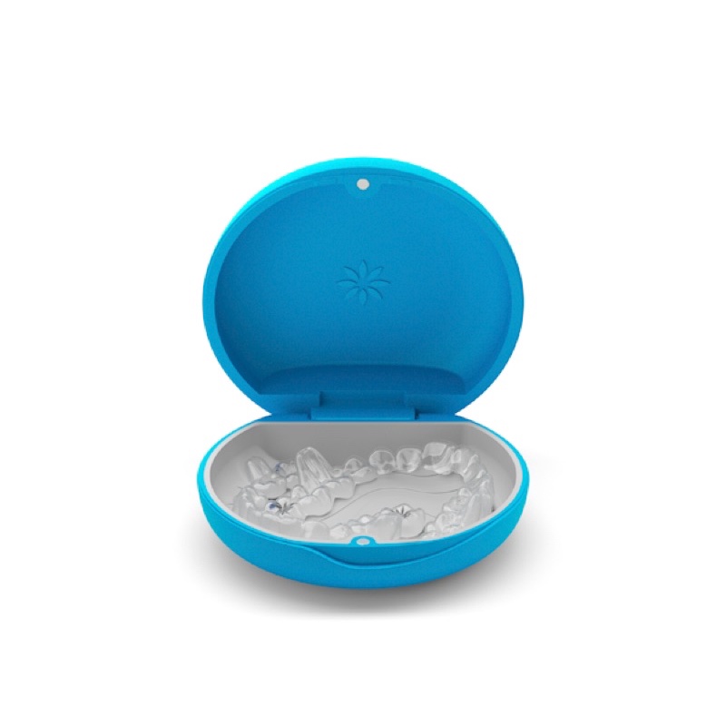 พร้อมส่ง กล่องรีเทนเนอร์ Invisalign Retainer Case มีถุงผ้า ของแท้ - be ...