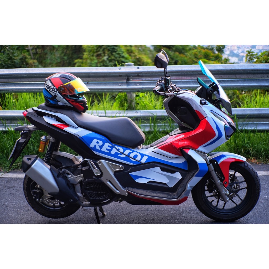 สติ๊กเกอร์ Adv150 Repsol สีไตร - hugsticker - ThaiPick