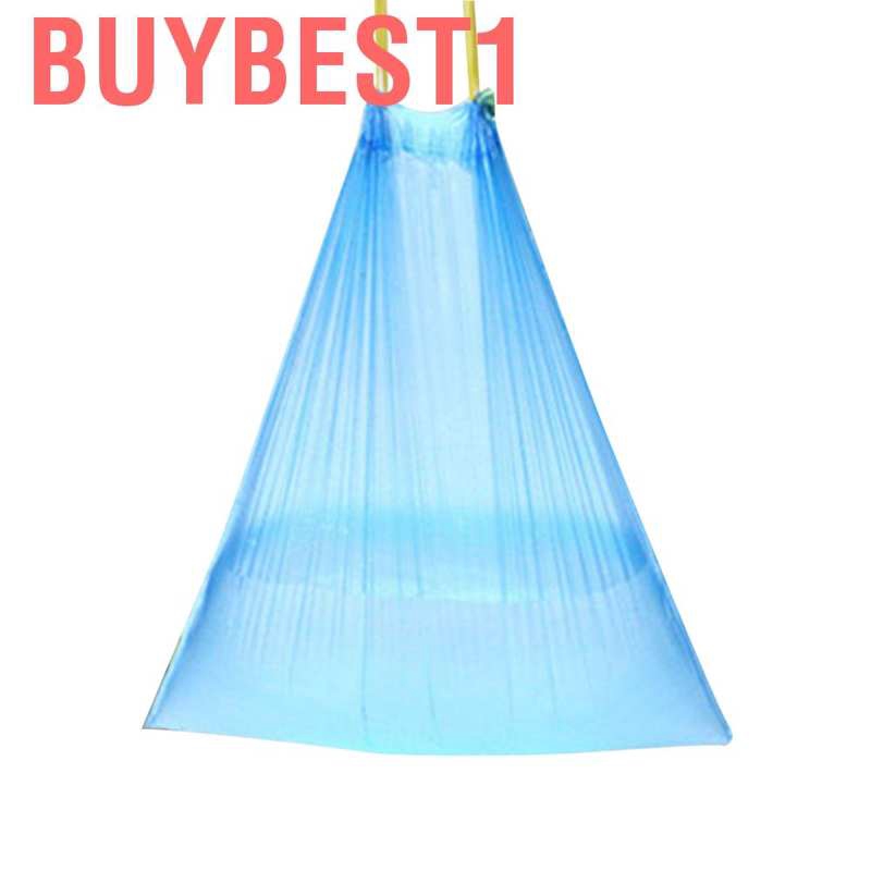 Buybest1 100PCS/Roll 50 * 60CM Drawstring Garbage Bags Portable Family ...