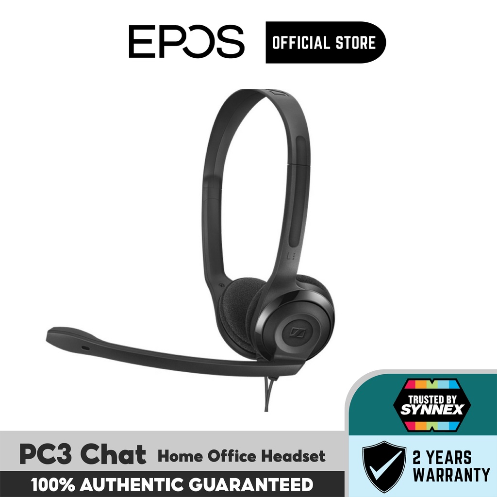 EPOS (หูฟัง) | Sennheiser PC 3 - CHAT Home Office Headset (PC3_CHAT ...
