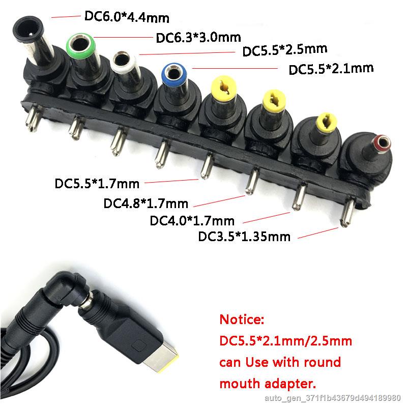 Universal 96w Dc Power 12v-24v Charger Supply Adapter Dc5.52.1mm Jack ...