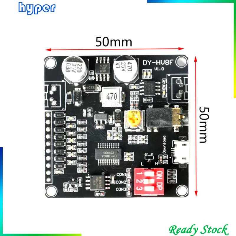 USB Voice Playback Module Hv8F Accessories 12V24V MP3 Decoder Board 10W ...