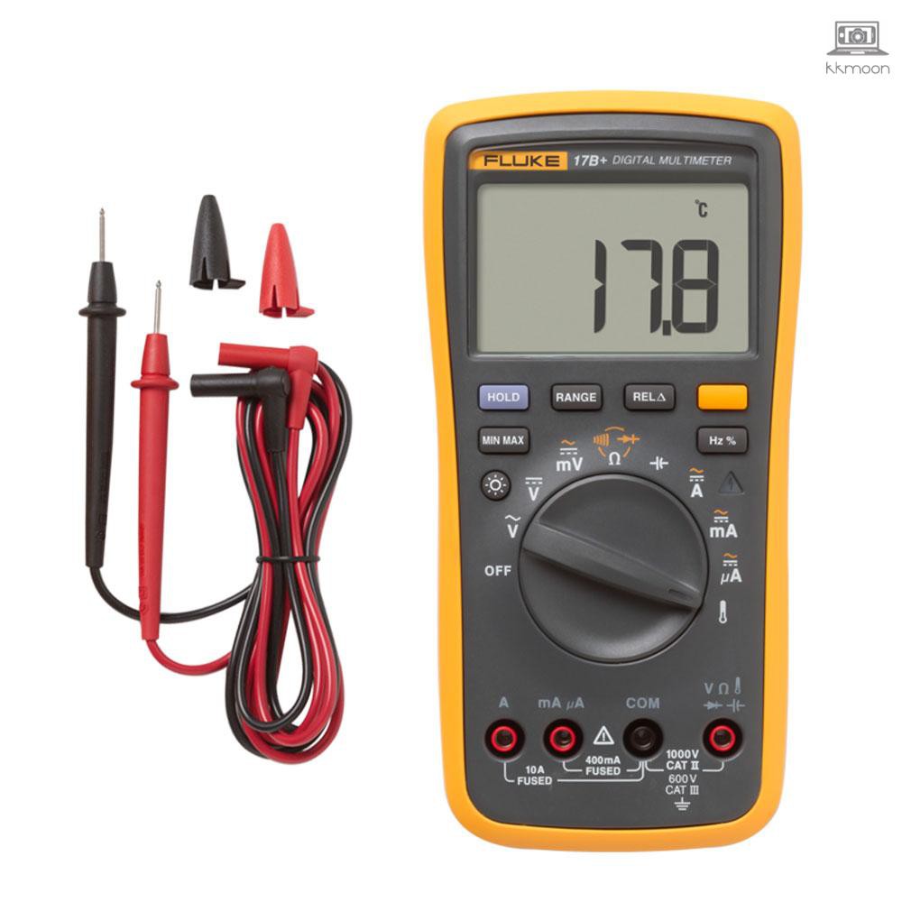 Fluke F 17 B + 4000 Counts มัลติมิเตอร์ดิจิตอลมัลติมิเตอร์แบบพกพา ...
