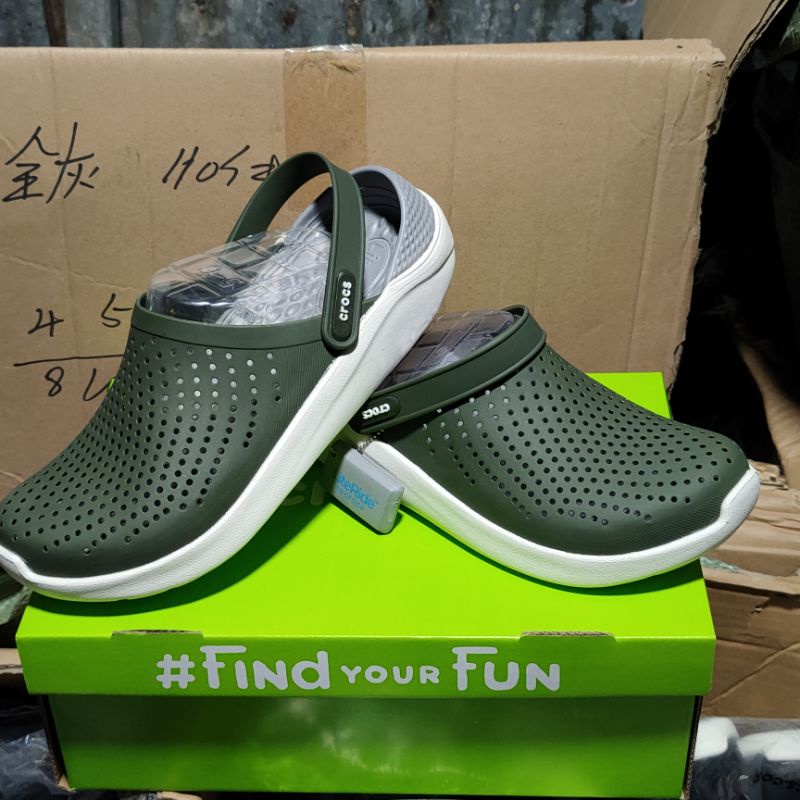 Crocs Lite Ride Clog รองเท้าแตะ รัดส้น แบบลำลอง มาใหม่ สุดฮิต ใส่ได้ทุก ...