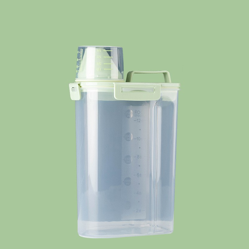 Pet Dog Feeder Storage Food Container Mildew Large Capacity Storage Dog ...