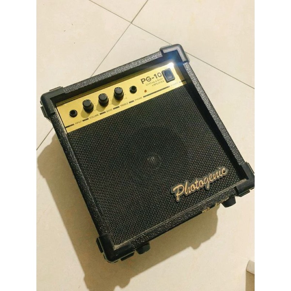 ลำโพงแอมป์กีต้าร์เบส Photogenic PG-10 งานตู้ญี่ปุ่นมือสอง สภาพดี ใช้งาน ...
