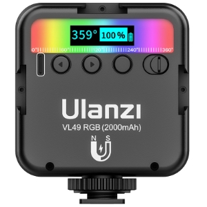 In Stock ulanzi VL49 RGB VL15 Ultra Bright 49 Led ไฟวิดีโอแบบพกพาพร้อม ...