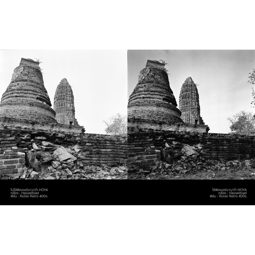 Hoya R1 PRO ฟิลเตอร์สีแดงสำหรับถ่ายภาพขาวดำ (RED ...