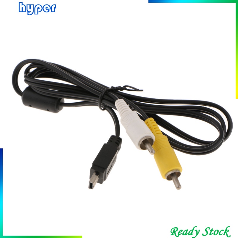 Micro USB Male to 2 RCA AV Adapter Cable for Canon IXUS 990 IS G10 S90 ...