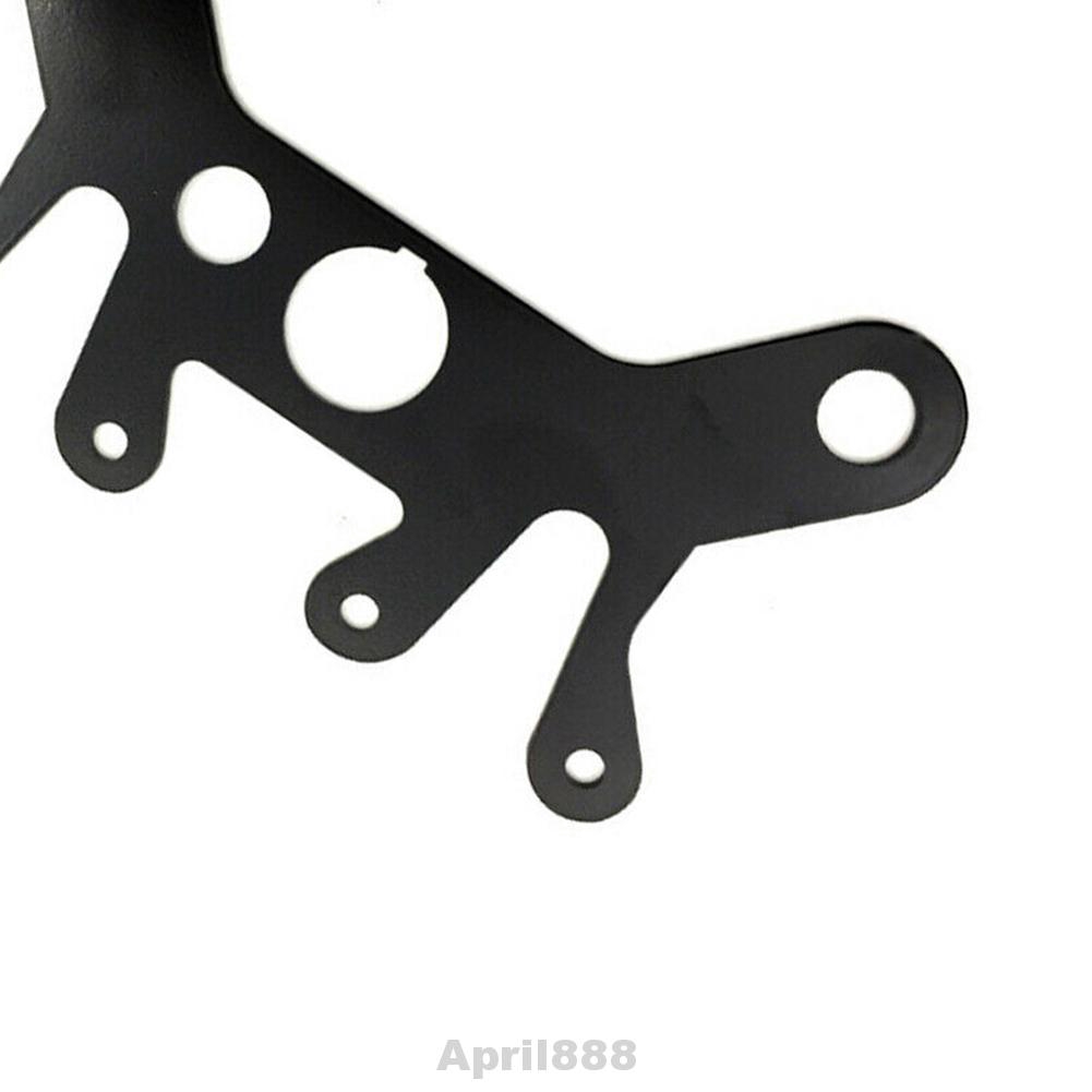Motorcycle Meter Bracket Durable 2 In 1 Easy Install Black Dual Support ...