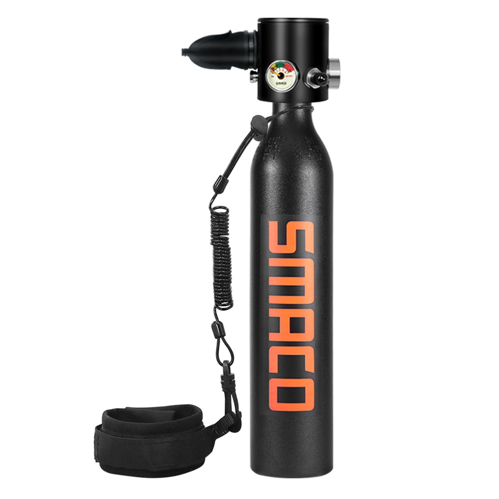 ถังออกซิเจน0.5L Scuba Oxygen CylinderEmpty Air Tank with Lanyard Scuba ...