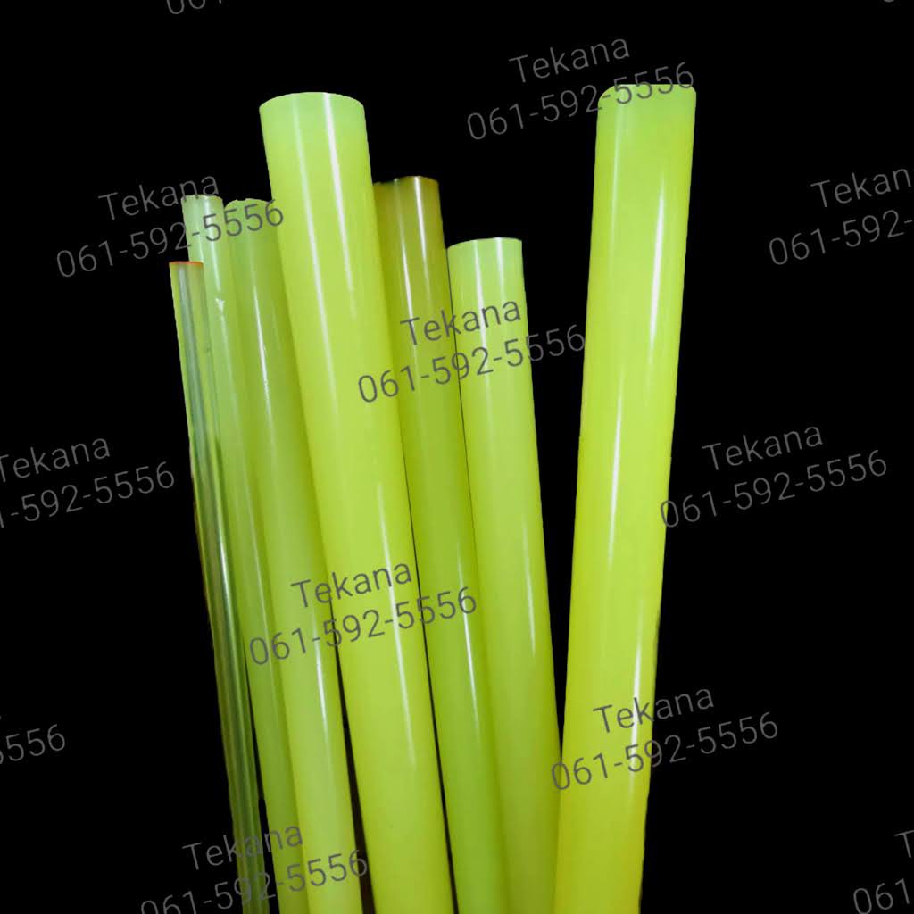 ยางโพลียูริเทนแท่งกลมตัน (POLYURETHANE ROUND ROD) ยางยูรีเทนแท่งมีรู ...