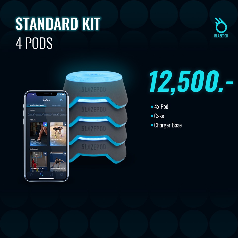 BLAZEPOD ชุด Standard Kit 4 Pods Functional Adapters - fitness_expert ...