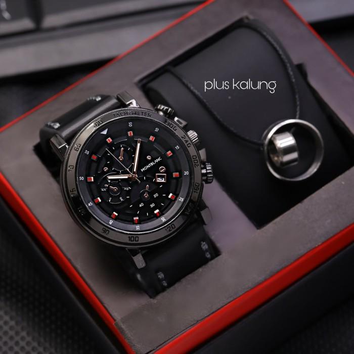 MONTBLANC นาฬิกาข้อมืออะนาล็อก สายหนัง แฟชั่นสําหรับผู้ชาย - elasorean1s.th - ThaiPick