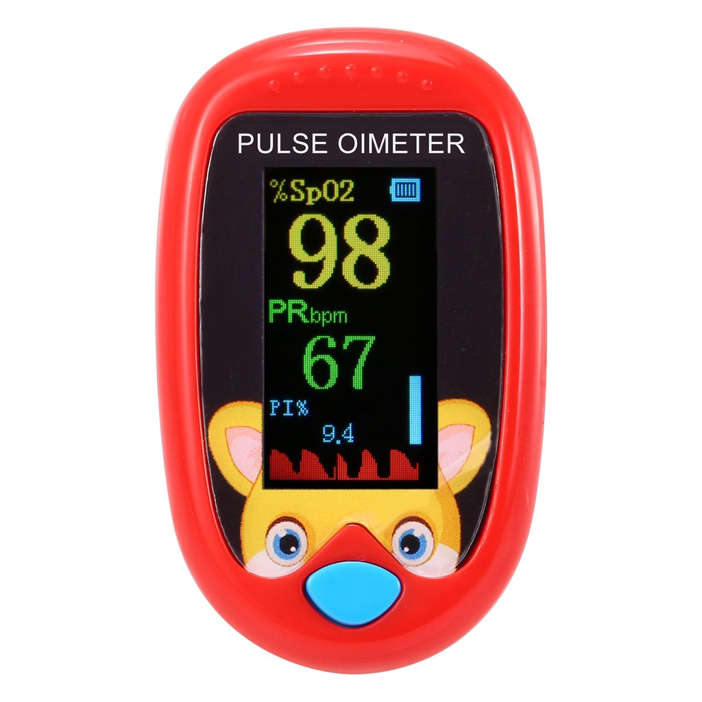 เด็ก PULSE Oximeter Fingertrip MINI SpO2 Monitor ความอิ่มตัวของออกซิเจน ...