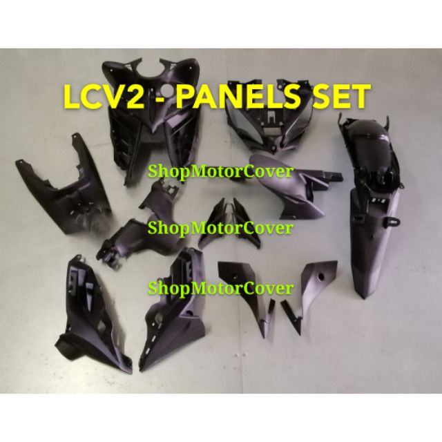 hotYAMAHA LC 135 LC135 V2 V3 V4 V5 V6 V7 FULL SET BODY INNER PANEL ...