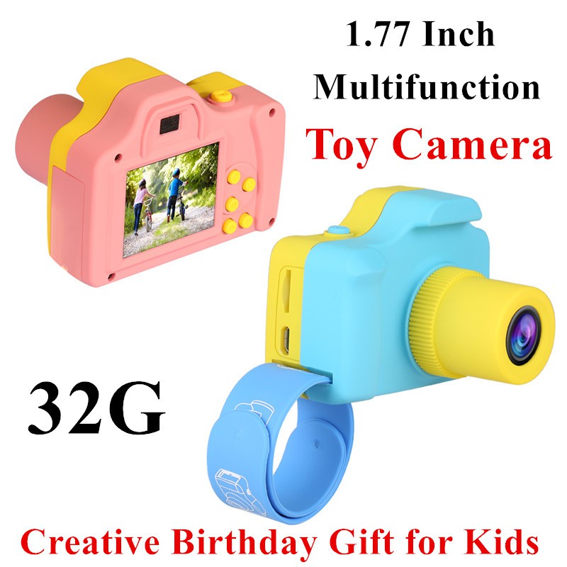 Child Mini Shoot LSR Cam Digital Camera for Kids Baby Multi function ...