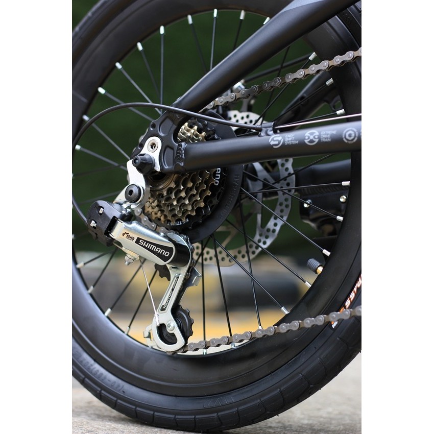 NEW JAVA ZELO Folding Bicycle 20-inch 7-Speed Shimano TX30 Aluminum ...